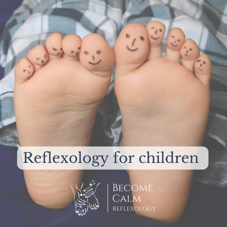 Reflexology for Children in Ashford, Kent